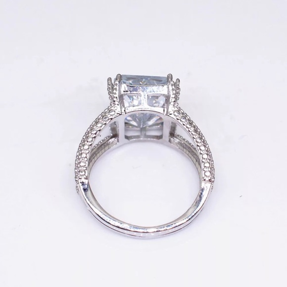Jewelry | S925 Sterling Silver Engagement Ring | Poshmark